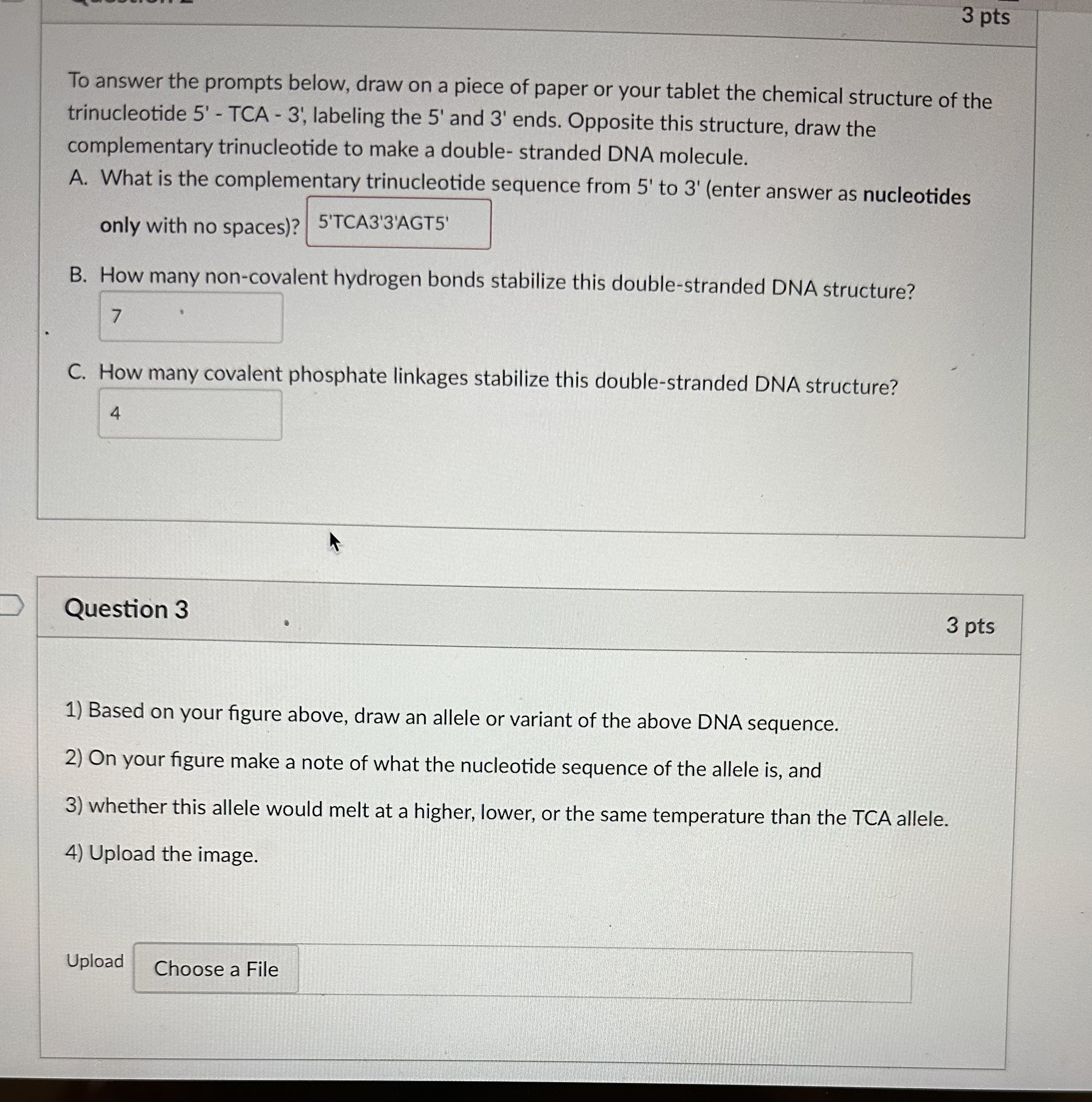 Solved To answer the prompts below, draw on a piece of paper | Chegg.com