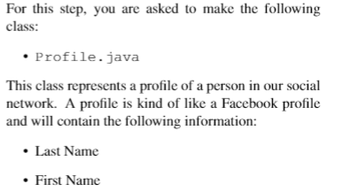 Solved For this step, you are asked to make the following | Chegg.com