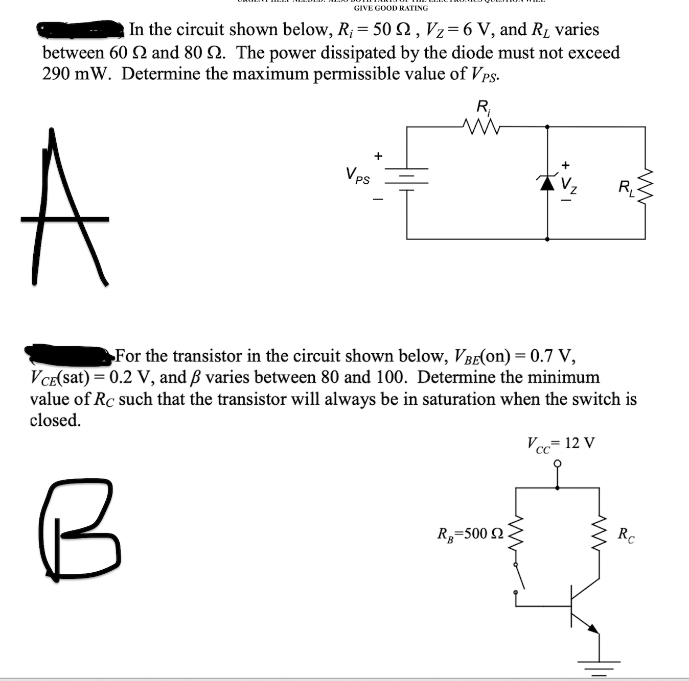 Solved URGENT HELP NEEDED – ANSWER ALL PARTS OF THE | Chegg.com