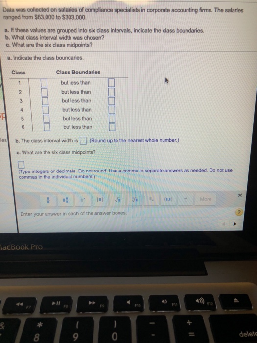 Solved Data was collected on salaries of compliance | Chegg.com
