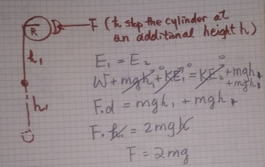 Hello, I do not understand the energy equation why | Chegg.com