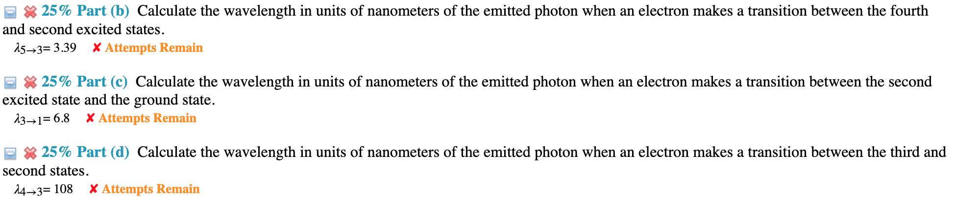 Solved Consider a quantum particle in a box of width 0.83 | Chegg.com