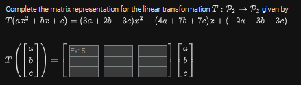 Solved Please help Eigenvalues of linear transformations | Chegg.com