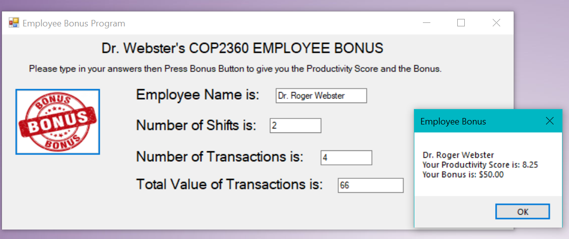 Solved Using The Starter Code Below Write A C Program That