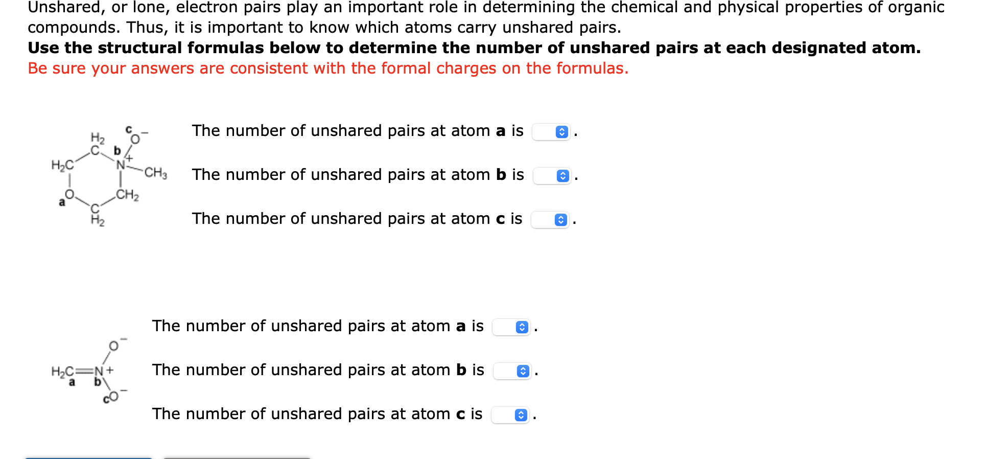 Solved Unshared, or lone, electron pairs play an important | Chegg.com