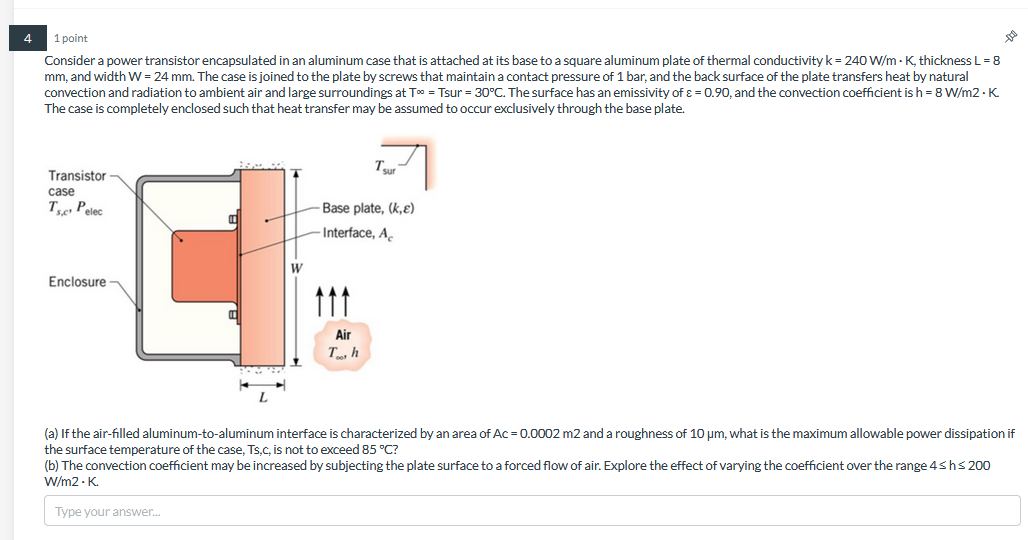 Solved heat transfer help please and please after the | Chegg.com