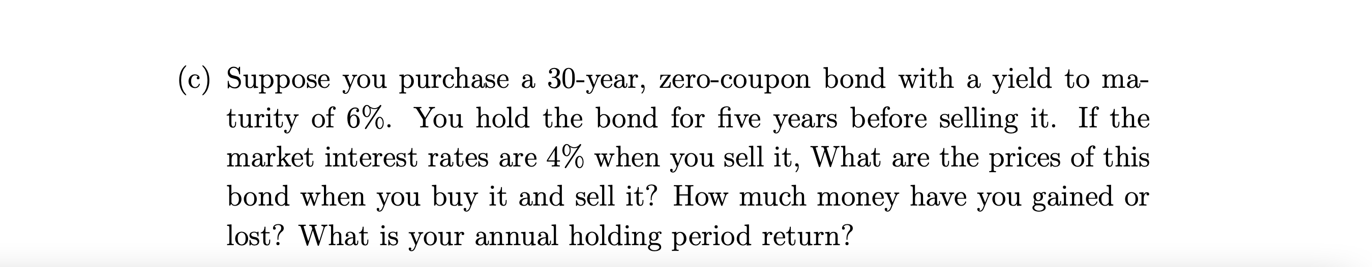 Solved 4. This question is not cumulative (a) The current | Chegg.com