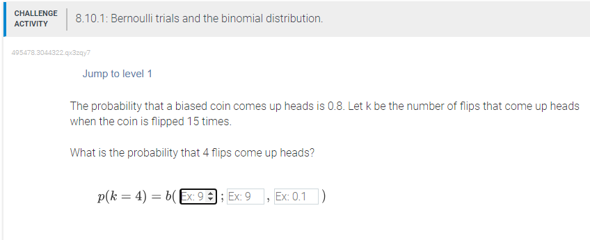 Solved The probability that a biased coin comes up heads is | Chegg.com