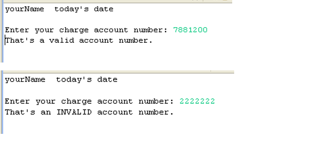 Solved Java Programming Challenge #5 Charge Account | Chegg.com Solved Java Programming Challenge #5 Charge Account | Chegg.com