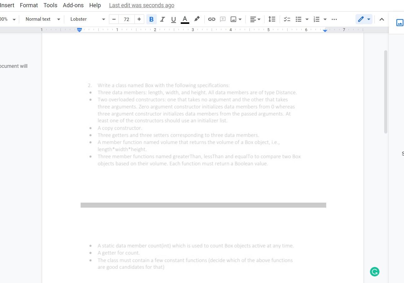 Solved Insert Format Tools Add-ons Help Last edit was | Chegg.com