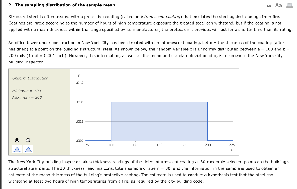 Solved The population of interest is all the points on the | Chegg.com