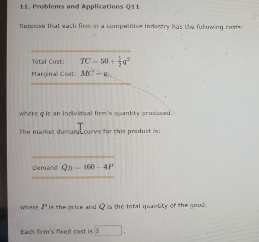 Solved 11. Problems and Applications Q11 Suppose that each | Chegg.com Solved 11. Problems and Applications Q11 Suppose that each | Chegg.com