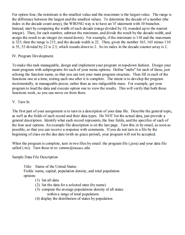 CSC100- Program #3 Sequential File Processing and | Chegg.com