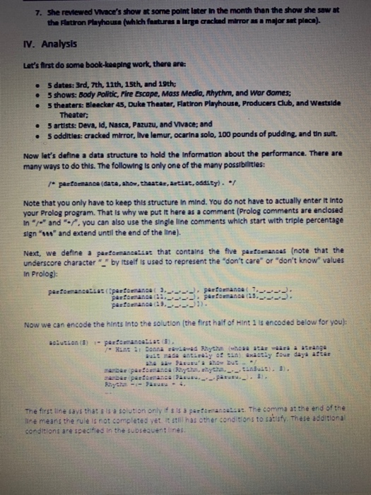 Solved As mentioned in Assignment 5. Prolog can be used to | Chegg.com
