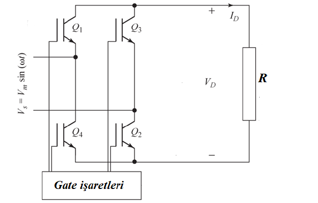 Solved A single-phase full-wave rectifier circuit with 4 | Chegg.com