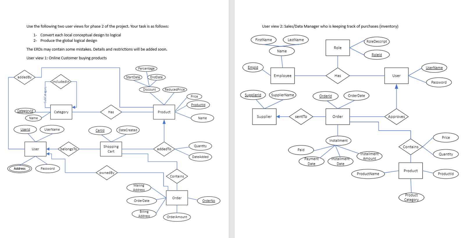 Solved Hello! This question is regarding Database, I have | Chegg.com