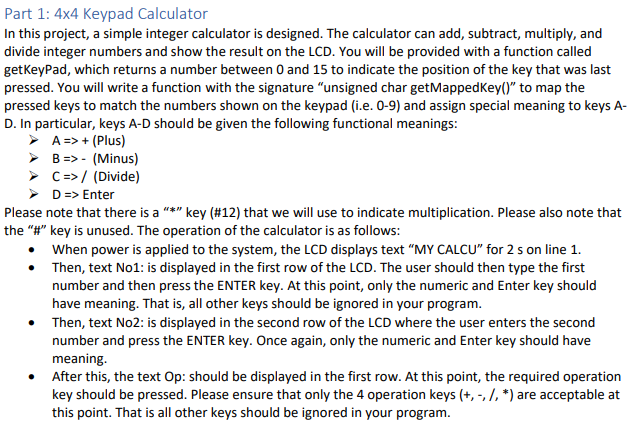 Solved Write A Code Using Mplab Xc Based On The 