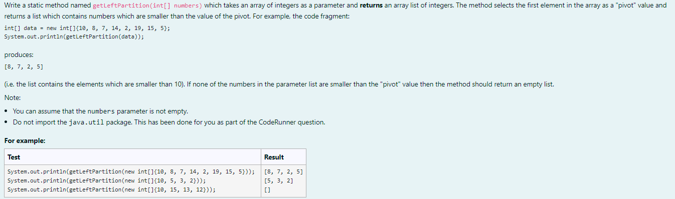 Solved should return false. Note: - You can assume that each | Chegg.com
