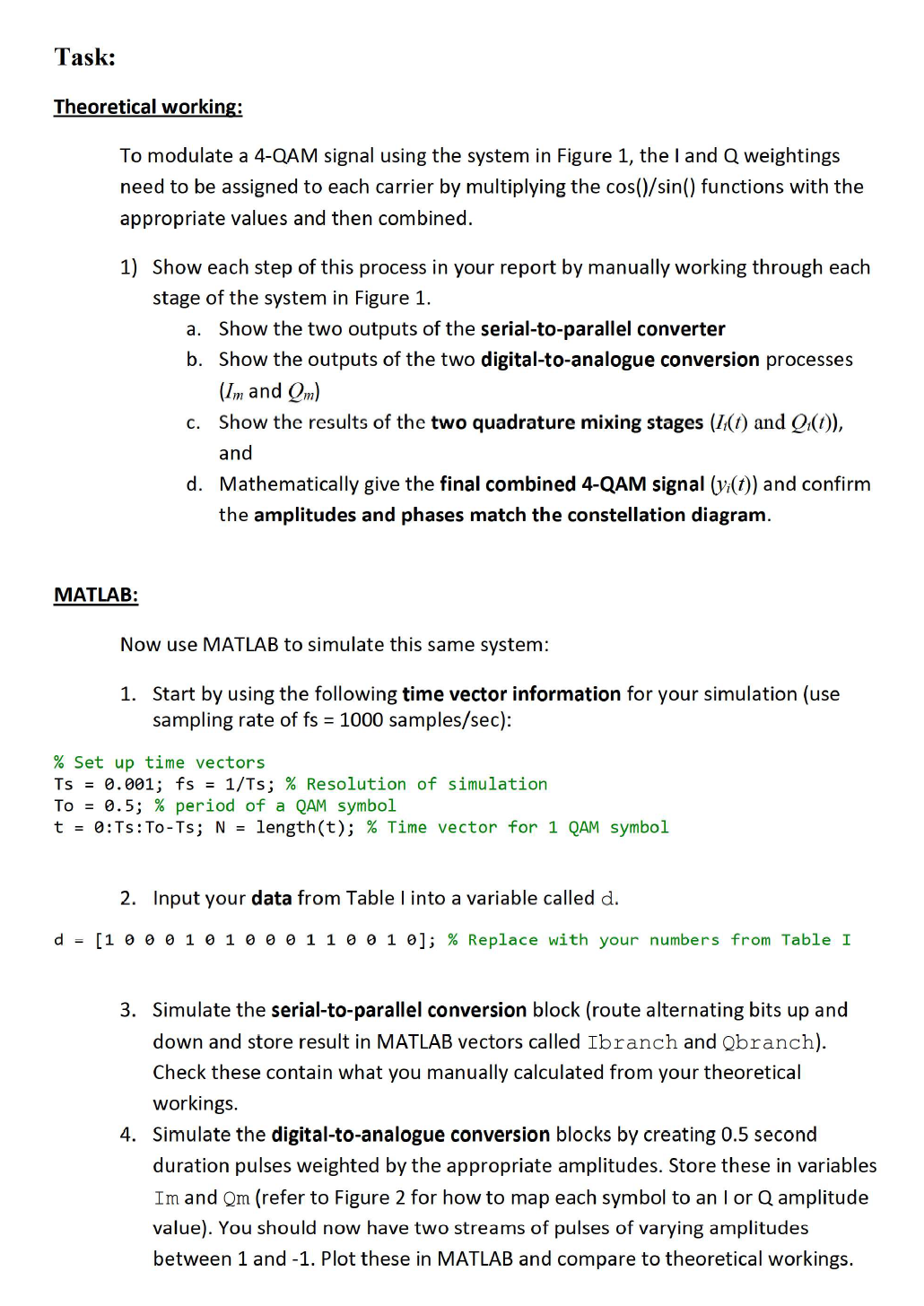 Solved For this project, you'll be using this system to | Chegg.com