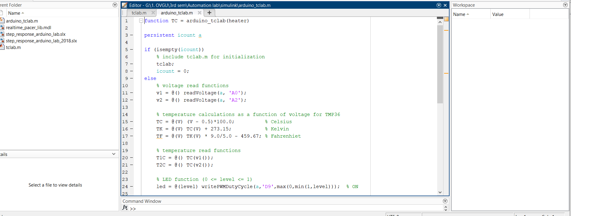 This is a Temperature Control Lab (TCL) | Chegg.com