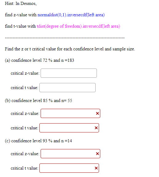 Solved find z-value with normaldist (0,1).inversecdf(left | Chegg.com