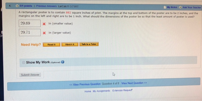 Solved 3. /2 points LarCalc11 3.7.016 Find the points on the | Chegg.com Solved 3. /2 points LarCalc11 3.7.016 Find the points on the | Chegg.com