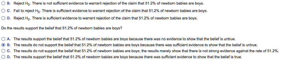 Solved A random sample of 822 births included 431 boys use a | Chegg.com