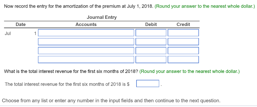 Solved Now record the entry for the amortization of the | Chegg.com