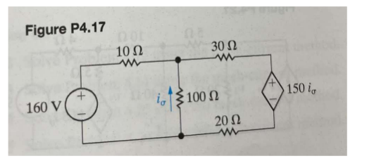 Solved calculate the power delivered by the dependent | Chegg.com