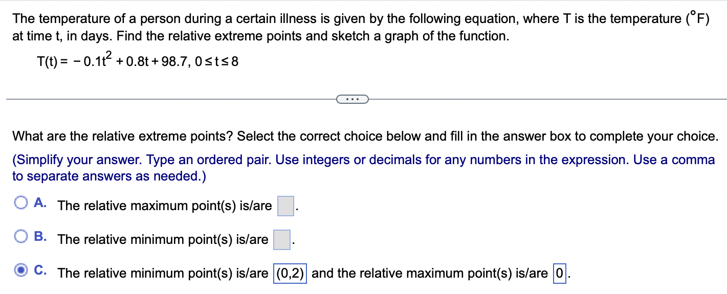 Solved f(x)=x3−27x+47 Identify all the relative minimum | Chegg.com