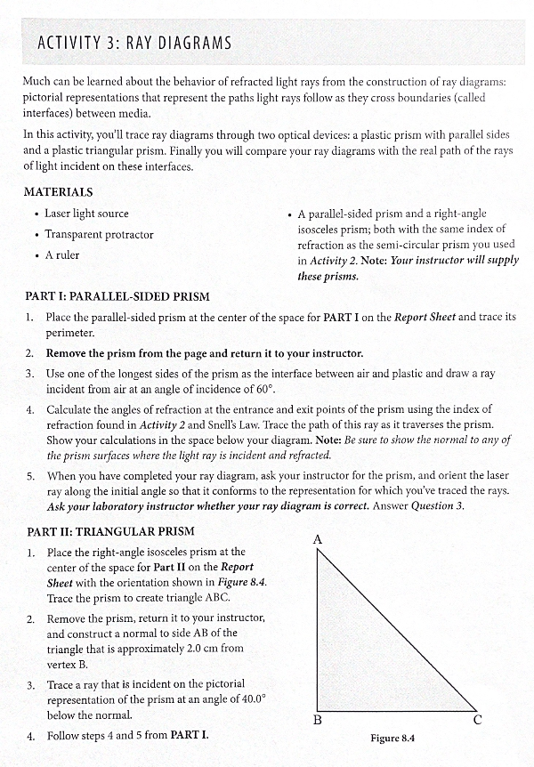 Solved ACTIVITY 3: RAY DIAGRAMS . Much can be learned about | Chegg.com