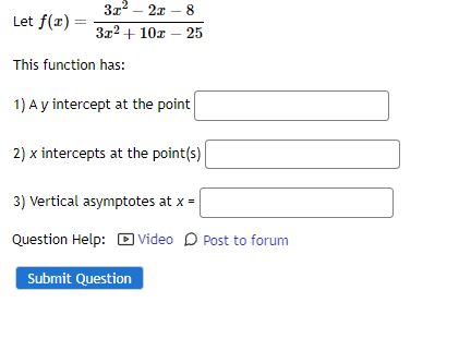 Solved I'm looking for help with my precal homework, thanks | Chegg.com