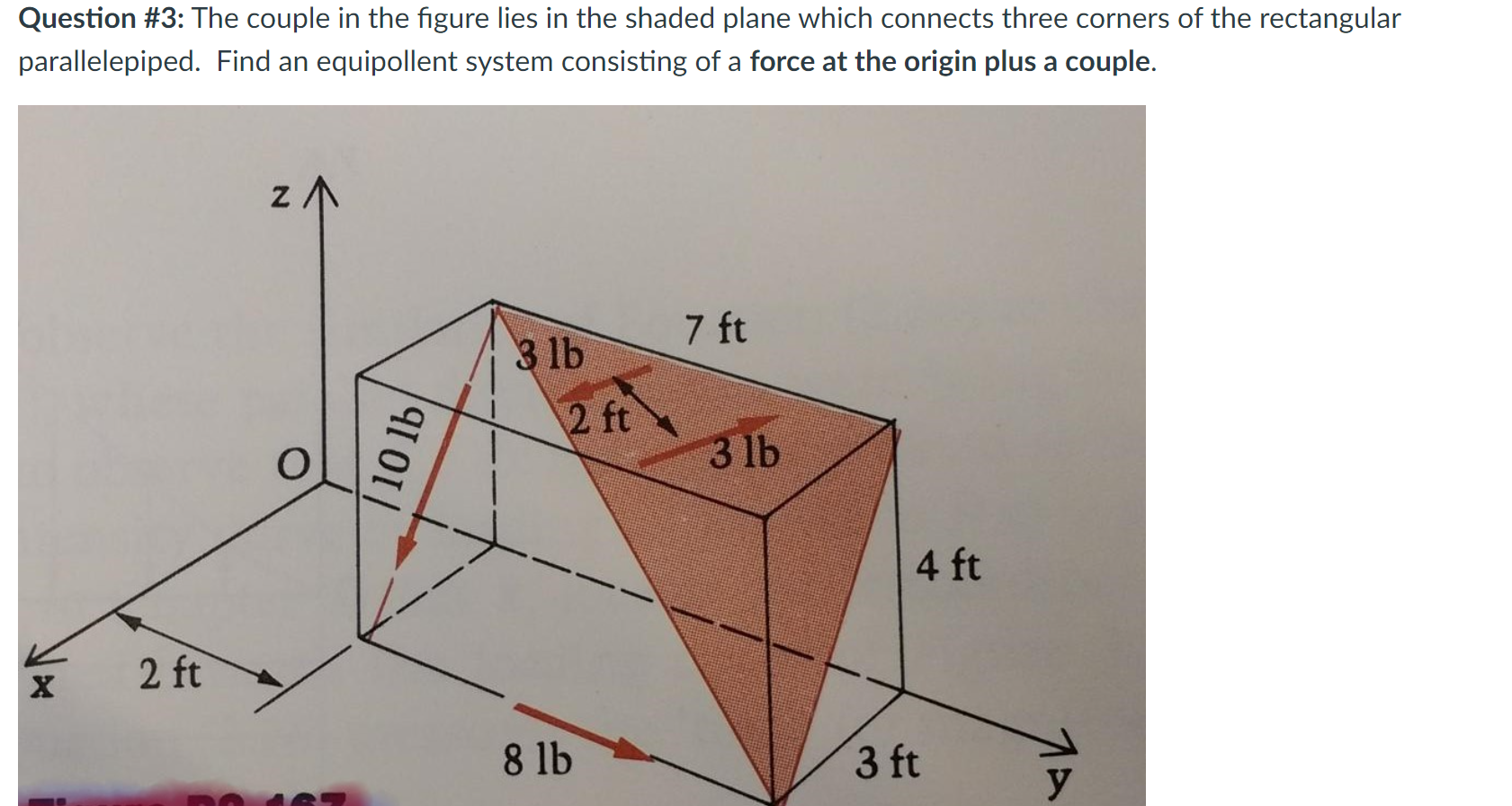 Solved Question #3: The couple in the figure lies in the | Chegg.com