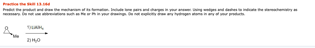 Solved Practice the Skill 13.16d Predict the product and | Chegg.com