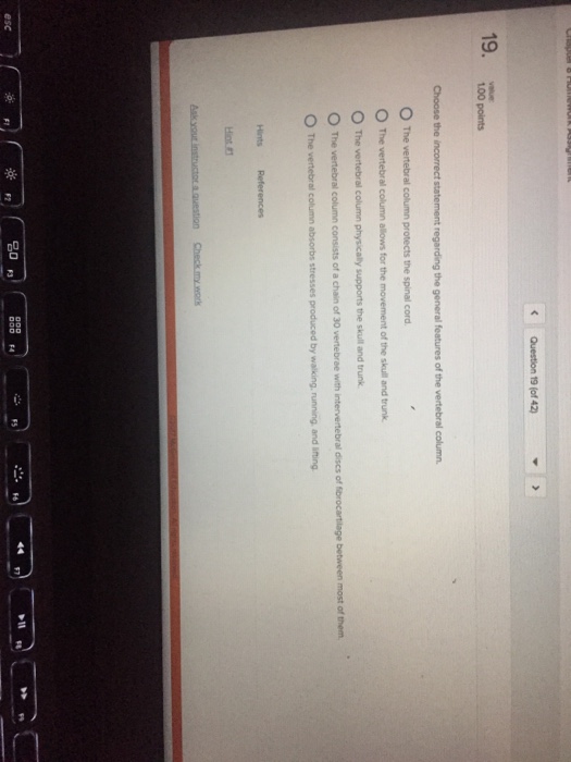 Solved Choose The Incorrect Statement Regarding The General