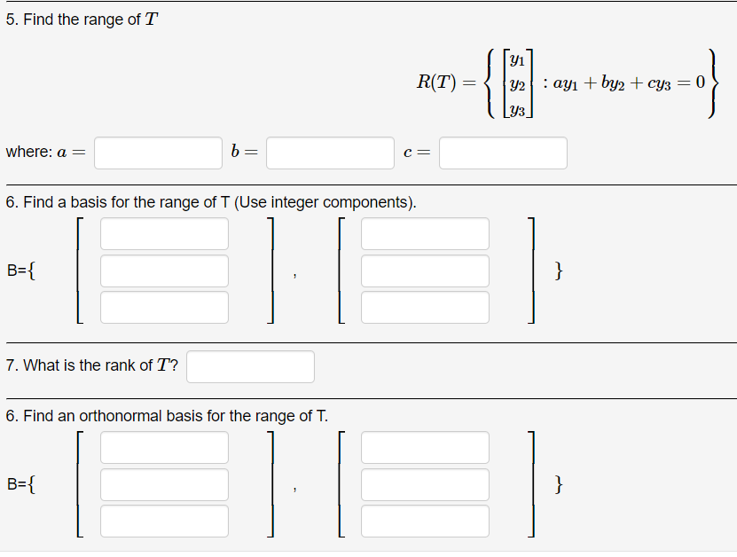 Solved Let T:R3→R3 be the linear transformation defined by | Chegg.com