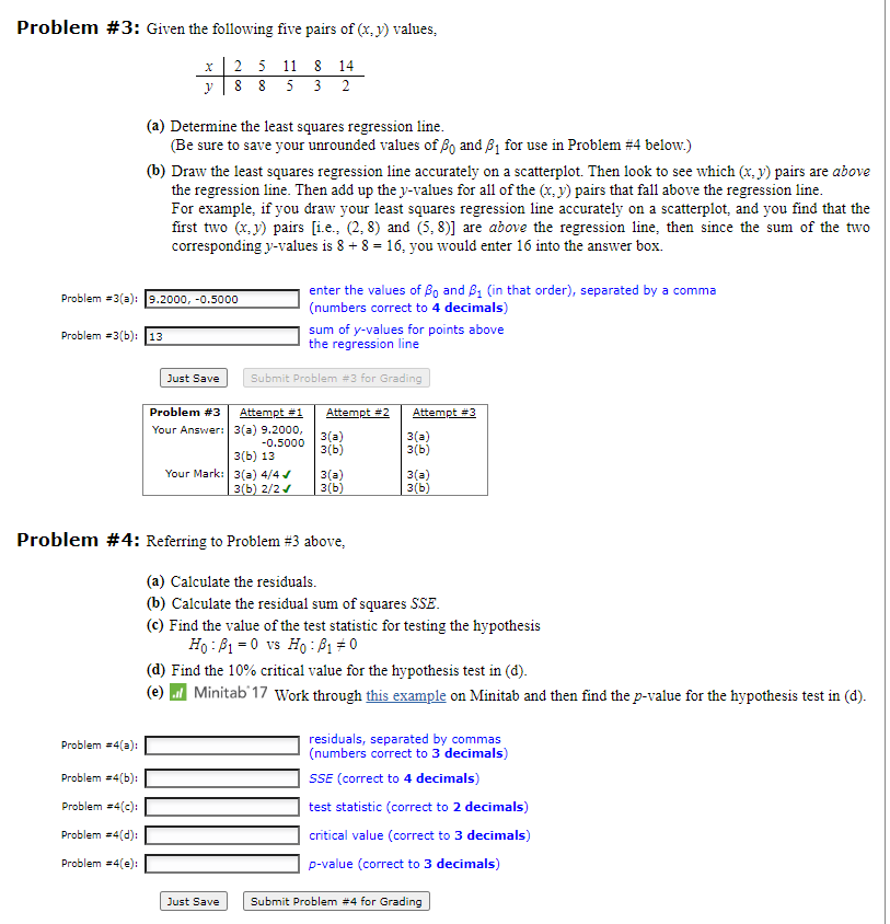 Solved PLEASE SOLVE QUESTION 4 - Can you please use minitab | Chegg.com