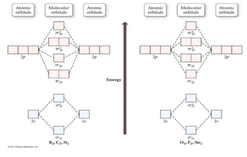 Solved Use the following Molecular Orbital Diagrams to | Chegg.com