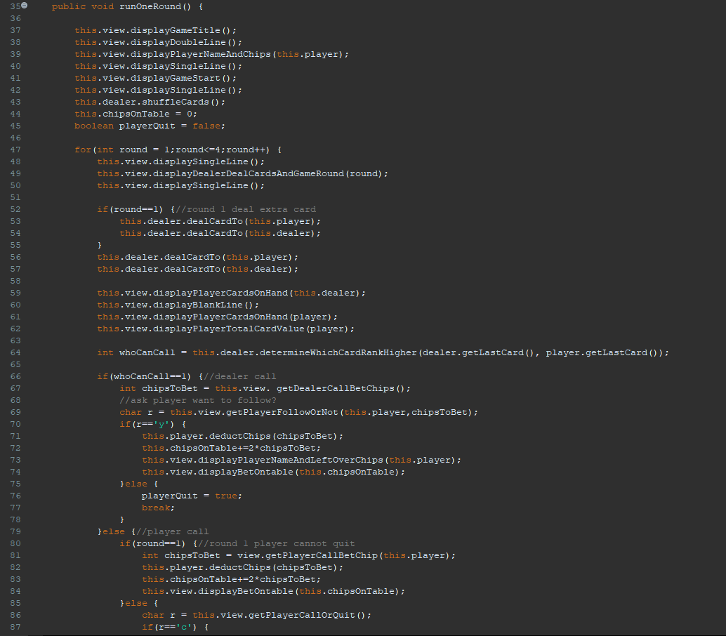 Solved 2. Task Enhance the one player Java game application | Chegg.com