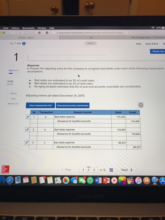 Solved Help Save & Exit Submit Required information The | Chegg.com