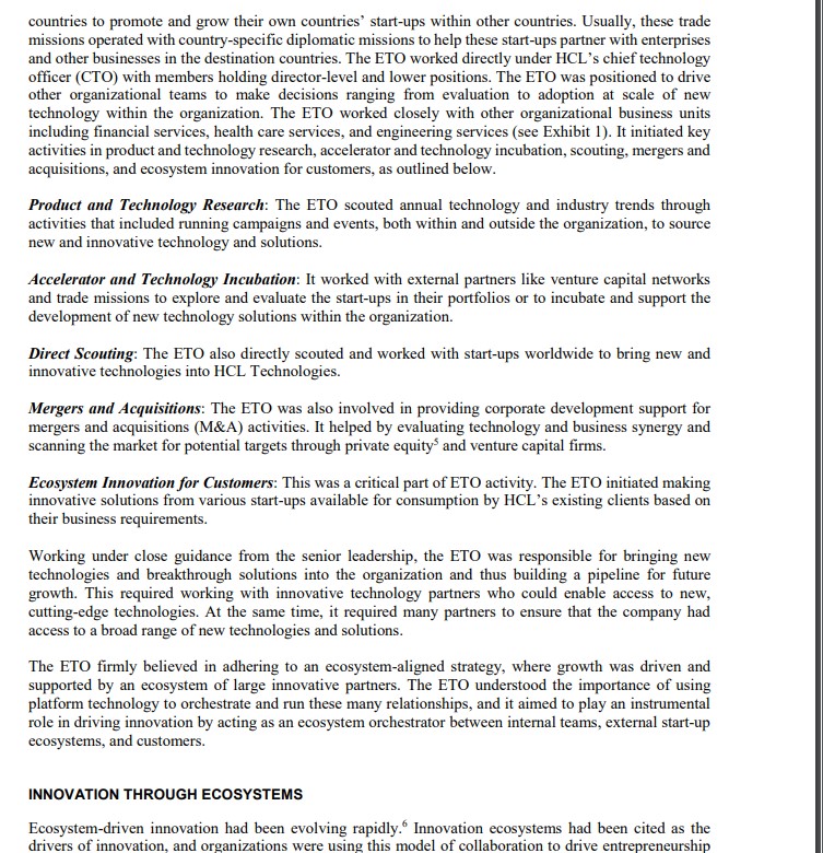 Solved In 2020, HCL Technologies Limited (HCL), an | Chegg.com