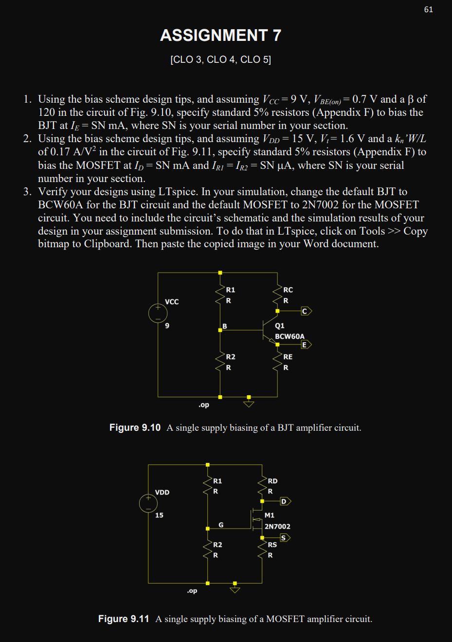 Solved 61 Assignment 7 [clo 3 Clo 4 Clo 5] 1 Using The