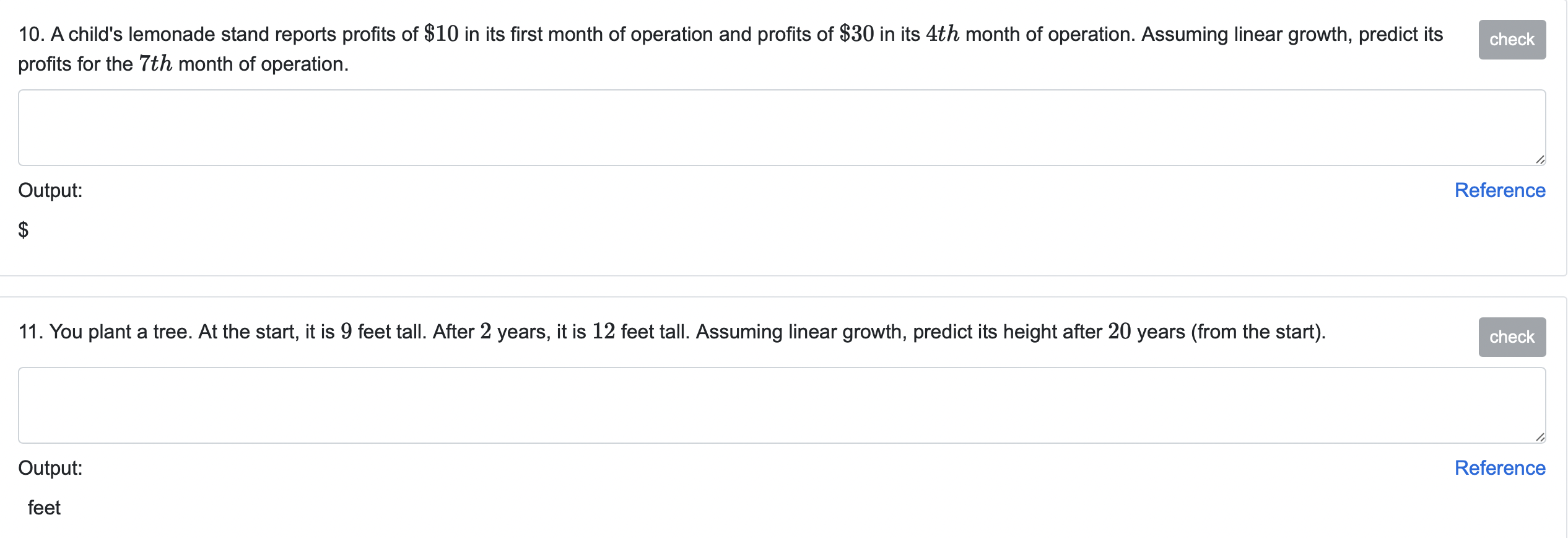Solved 10. A child's lemonade stand reports profits of $10 | Chegg.com