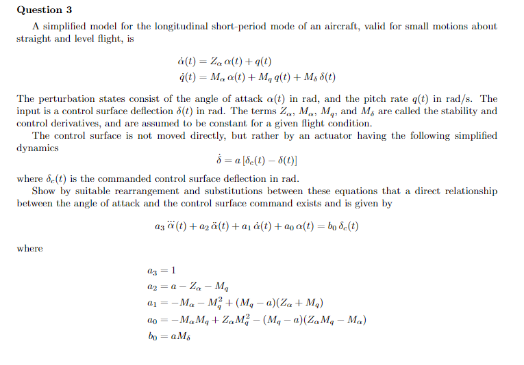 Question 3 A simplified model for the longitudinal | Chegg.com