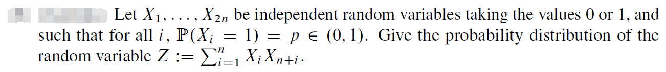 Solved Let X1,…,X2n be independent random variables taking | Chegg.com