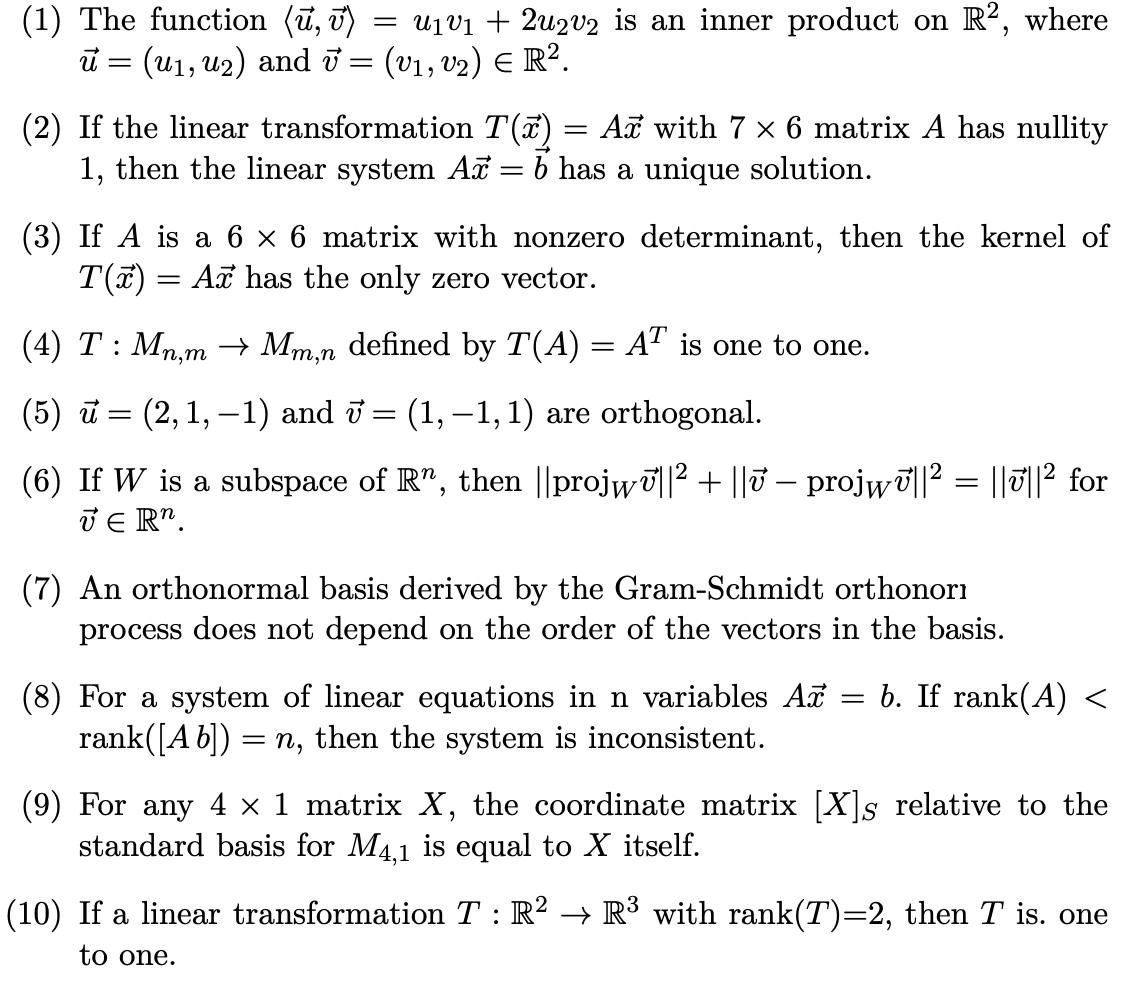 Solved (1) The function | Chegg.com