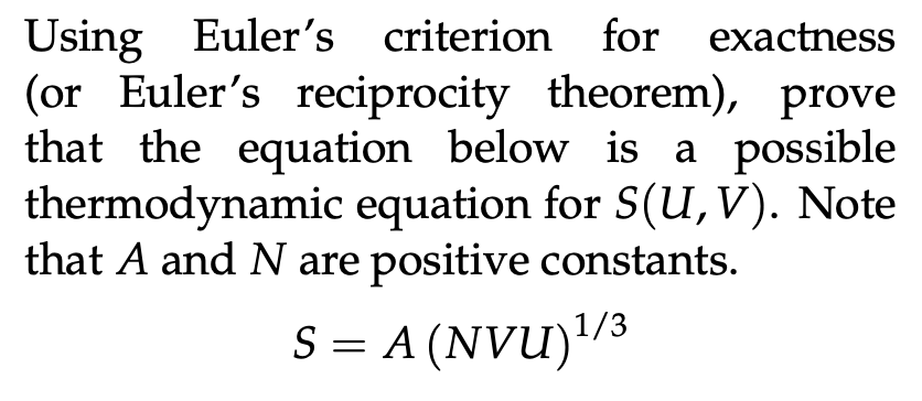 Solved Using Euler's criterion for exactness (or Euler's | Chegg.com