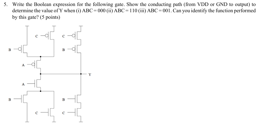 Solved Write the Boolean expression for the following gate. | Chegg.com