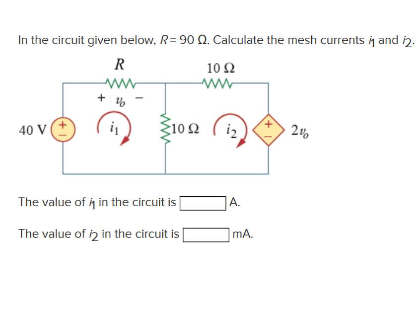 Solved by an EXPERT me ﻿gustaria resolver esto y ﻿que i2 ﻿este correcto | Chegg.com