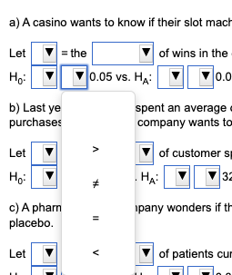 Solved For each of the situations in parts a) through d), | Chegg.com